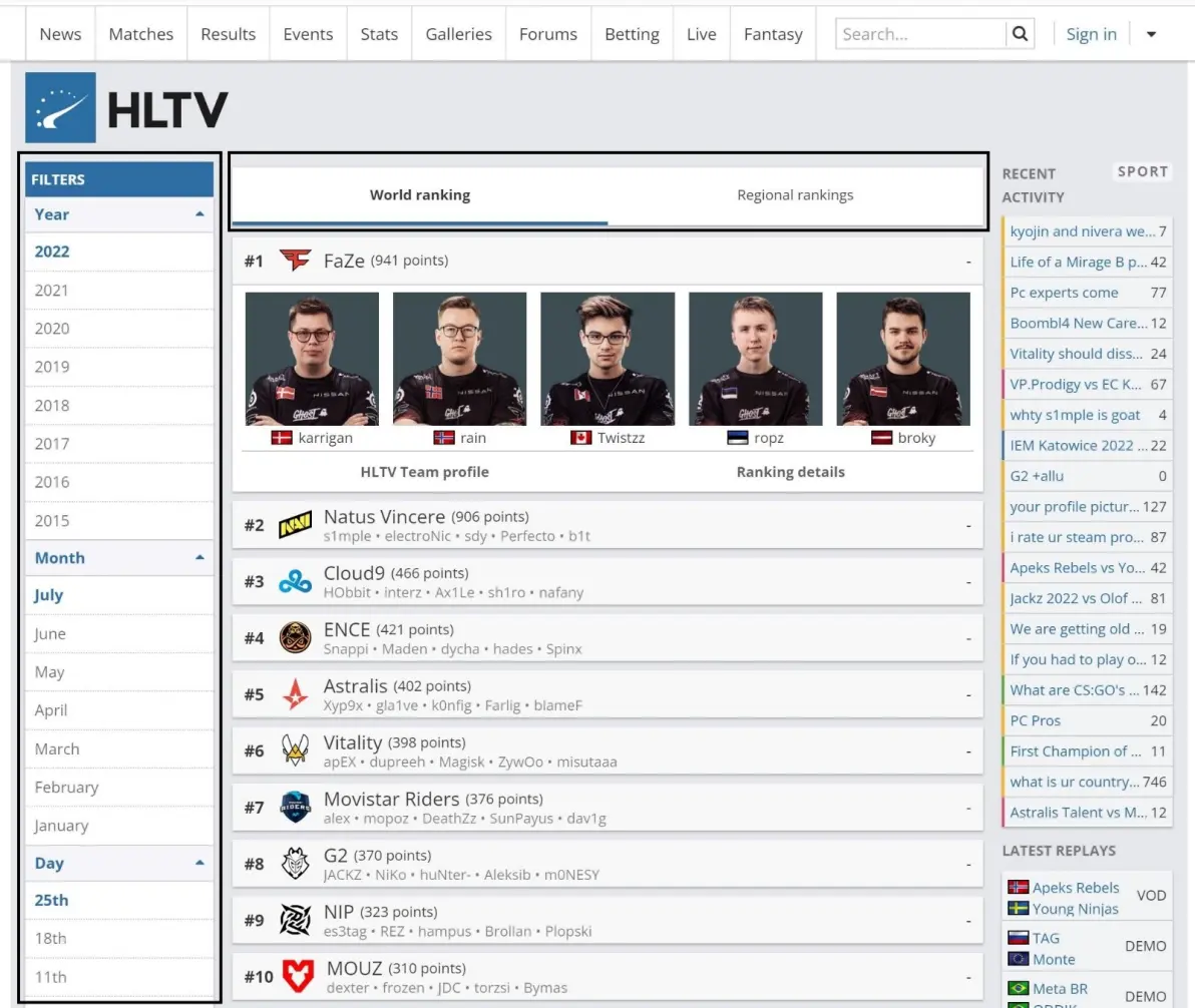 【CS】HLTV保姆级使用教程【上】 - 哔哩哔哩