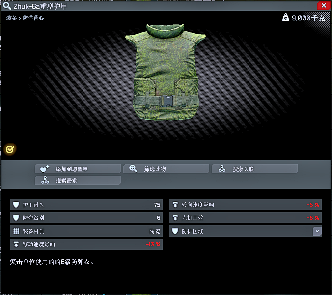 逃离塔科夫 防弹护甲性价比排名 - 哔哩哔哩