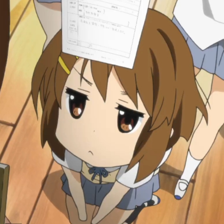 轻音少女表情包 5 哔哩哔哩