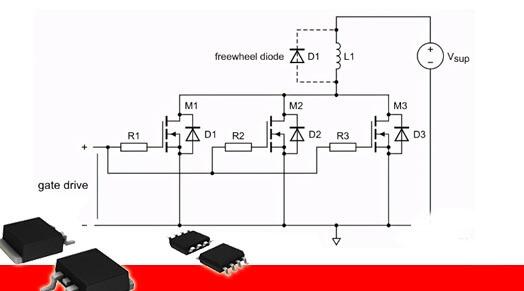 MOSFET可不可以并联使用？如果并联使用需要注意哪些事项 - 哔哩哔哩