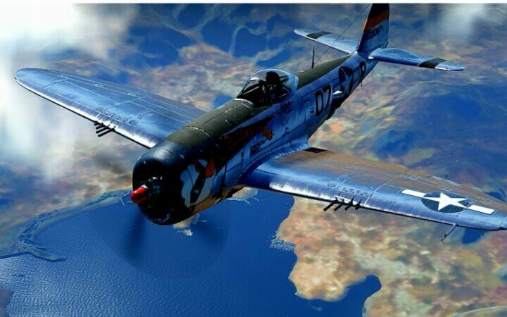 美国P-47“雷电战斗机” - 哔哩哔哩