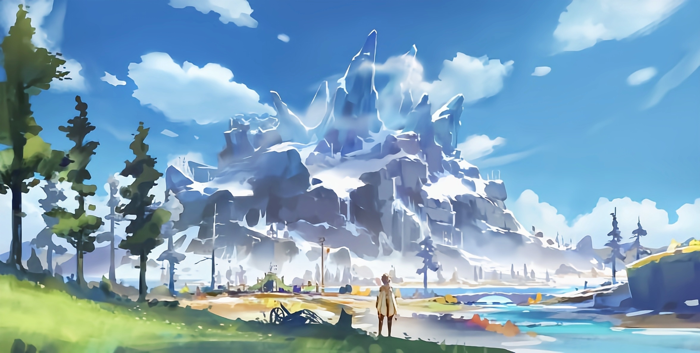 原神官方壁纸、概念壁纸超高清原图 - 哔哩哔哩