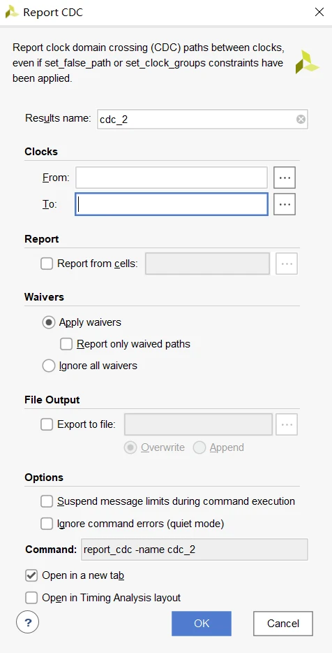 Vivado时序报告之CDC详解大全 - 哔哩哔哩