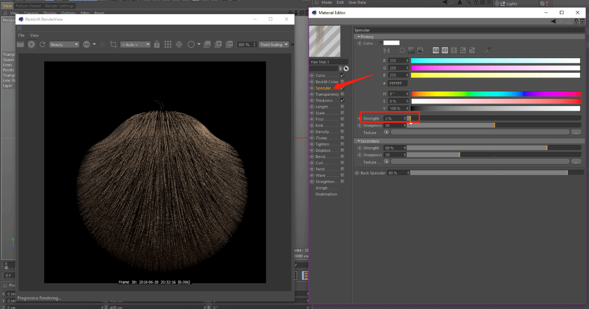 Redshift每日复习004-Hair渲染 - 哔哩哔哩