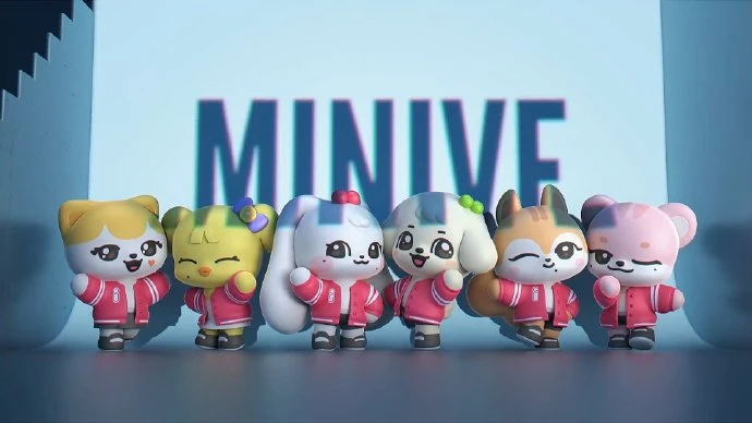 【IVE】公开6人6色成员相似的官方MINIVE角色…可爱度超过限度！ - 哔哩哔哩