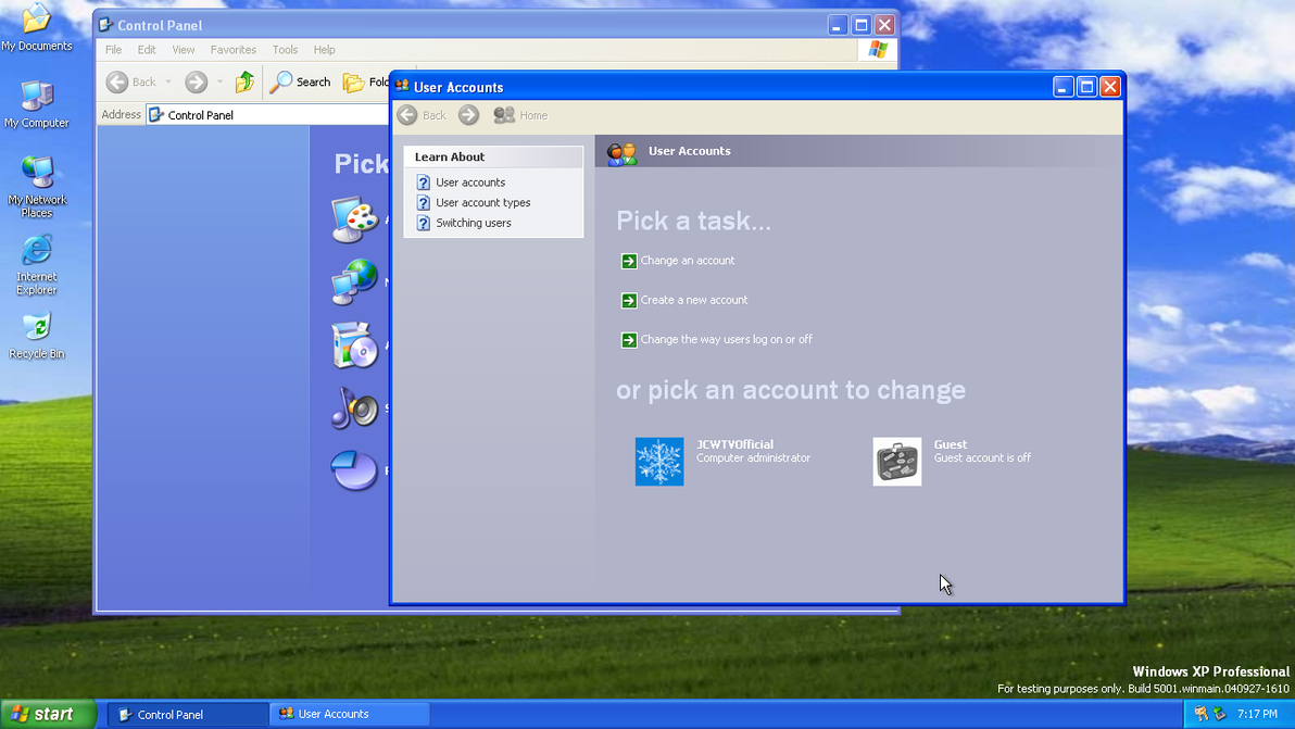 盘点一下被重置后的Windows Longhorn与Windows XP正式版有所变化 - 哔哩哔哩