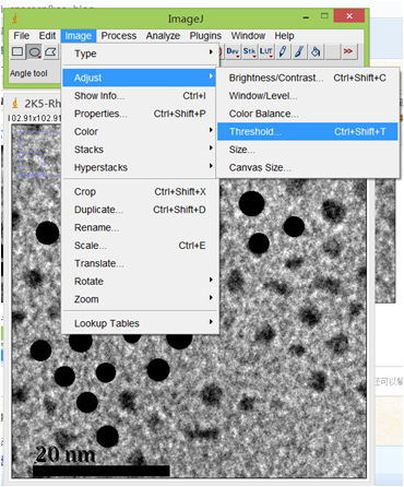 【ImageJ】处理电镜粒径的一系列教程 - 哔哩哔哩