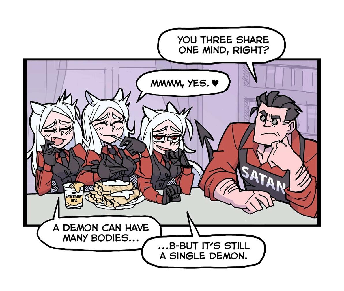 【Helltaker】2020年9月14日官方漫画 已翻译 - 哔哩哔哩