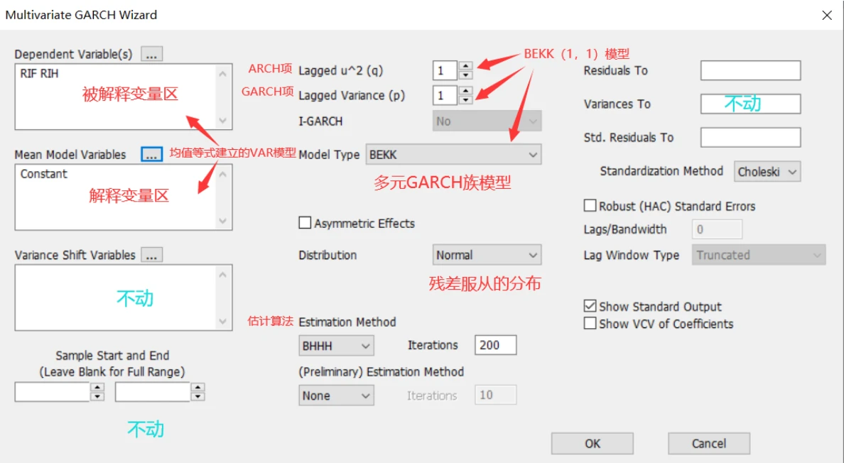 二元GARCH-BEKK模型以及Winrats代码实现 - 哔哩哔哩