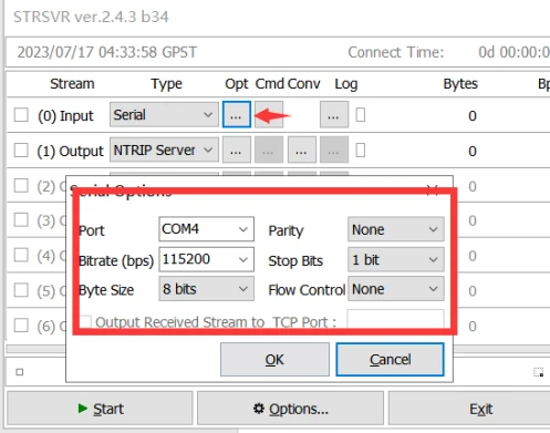 ntrip基站--任意品牌rtk利用rtklib转发设置cors基站 - 哔哩哔哩