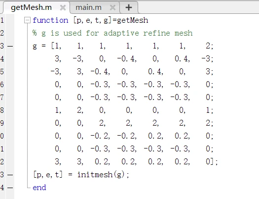 如何在matlab中用几何描述生成网格 - 哔哩哔哩