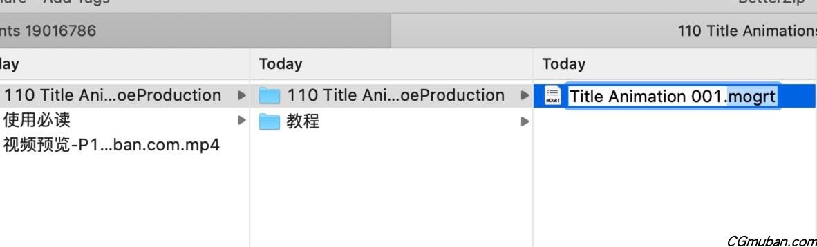 PR教程：AE怎么打开Mogrt基本图形模板？如何用Ae修改mogrt格式模板的字体 - 哔哩哔哩