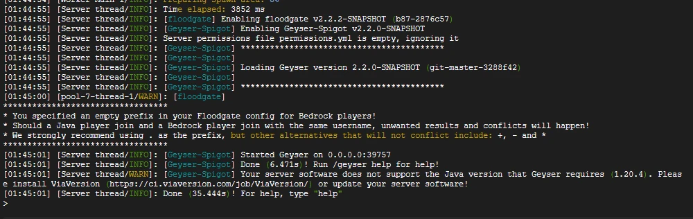 【雨云】基岩Java我全都要！Geyser互通服从入门到基础2024 - 哔哩哔哩