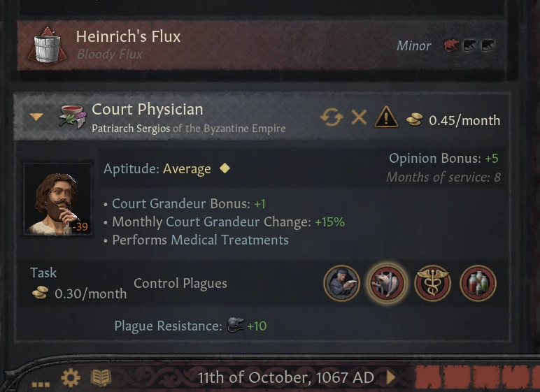 【十字军之王3/CK3】 开发日志#146 最初，它仅仅只是咳嗽 - 哔哩哔哩