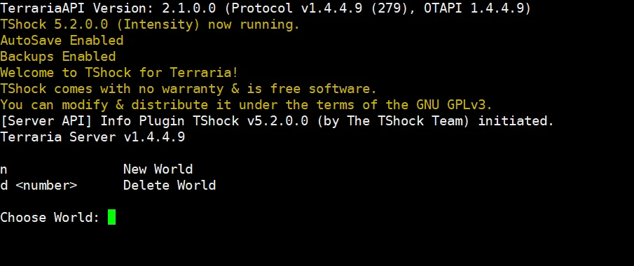 在Linux上搭建TShock泰拉瑞亚（Terraria）服务器 - 哔哩哔哩