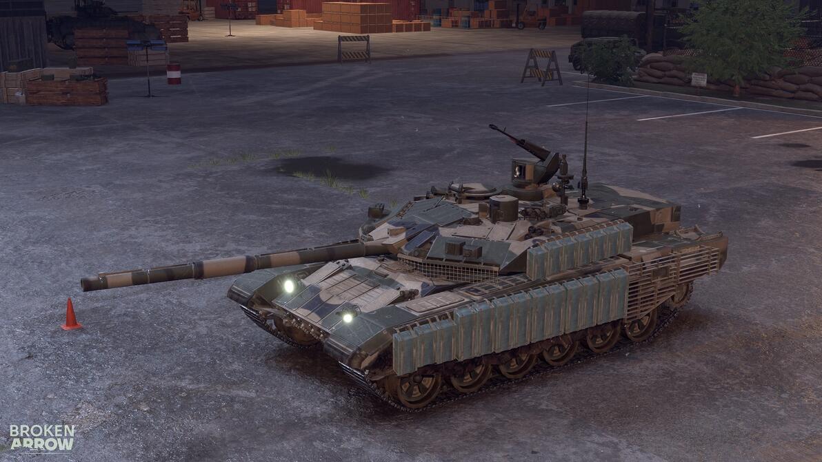 【断箭/Broken Arrow】单位展示-T90M与多人测试的大致时间 - 哔哩哔哩