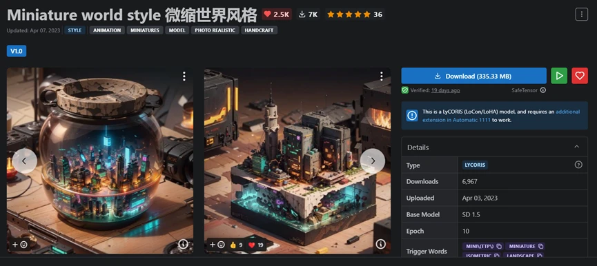 stable diffusion Lora的升级版，LyCORIS使用教程 - 哔哩哔哩