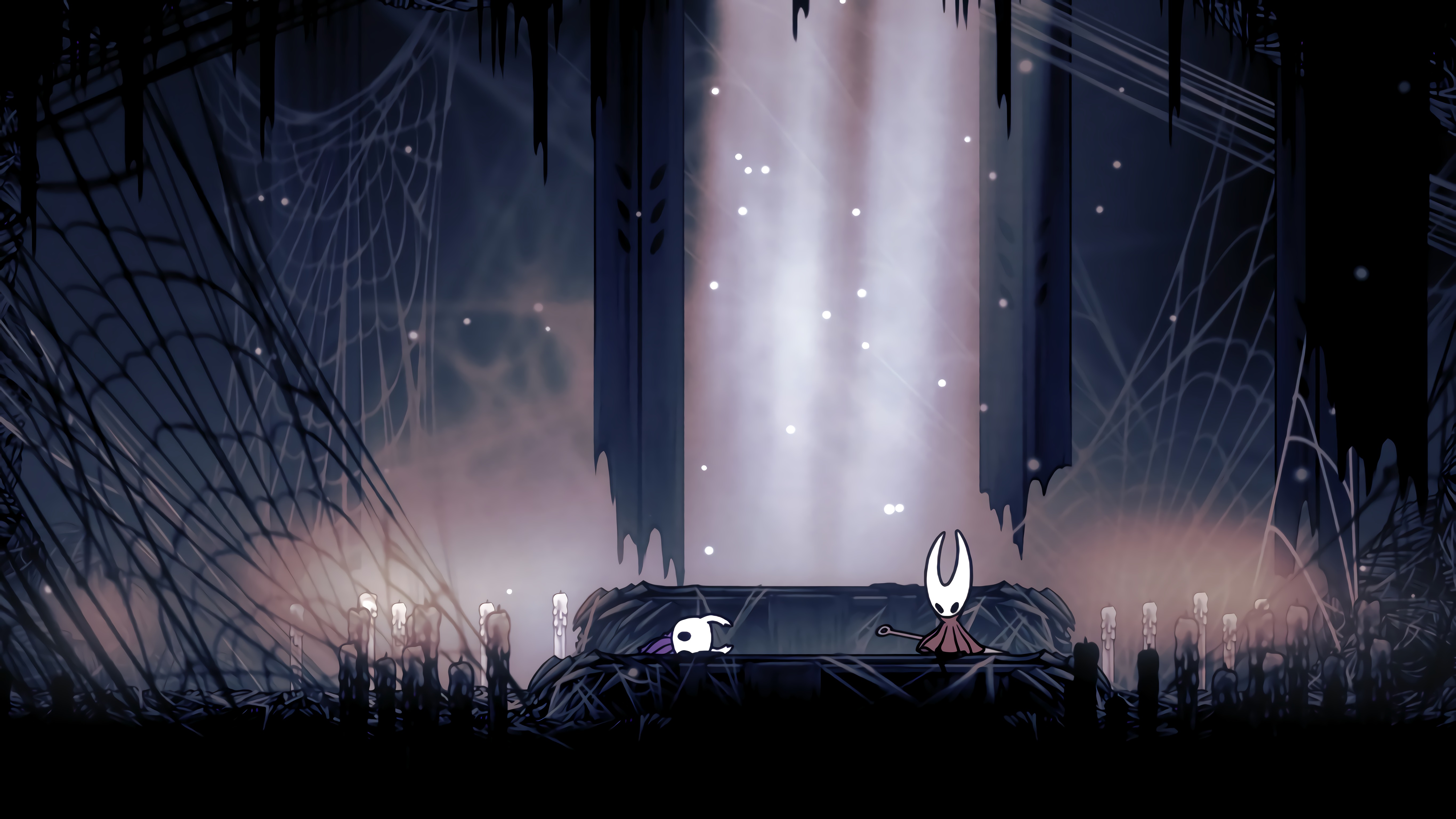 空洞骑士自制4k电脑壁纸集[图包2更新] - 哔哩哔哩