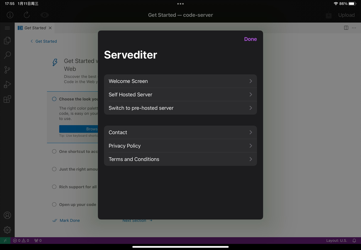 如何让IPad变成你的生产力工具？在IPad上用Vscode写代码搞开发 - 哔哩哔哩