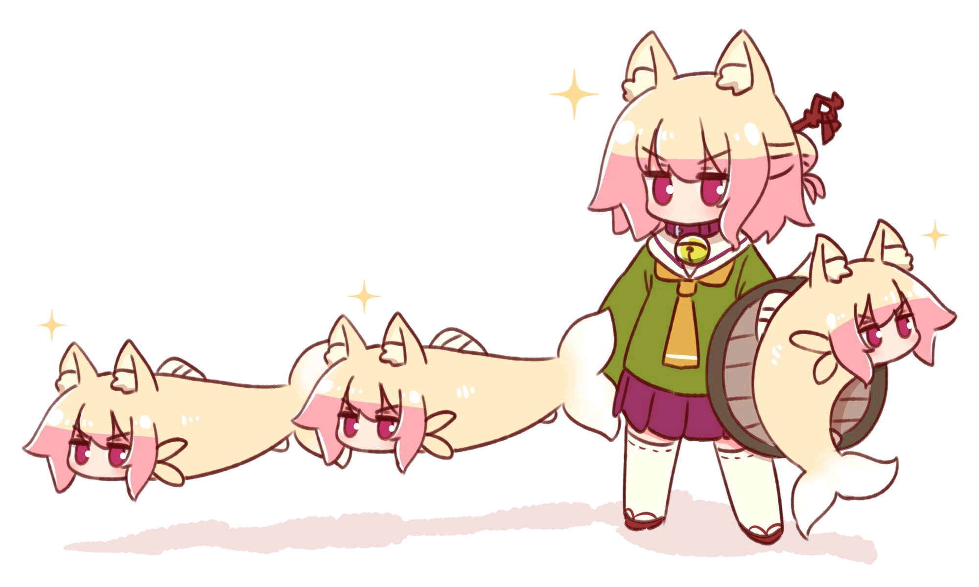 Kemomimi酱小狐狸表情包『57期』 - 哔哩哔哩