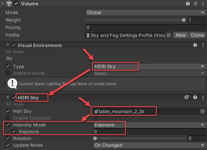 官方教程 | 使用HDRP基于物理的光照系统实现白天和夜晚光照效果 - 哔哩哔哩