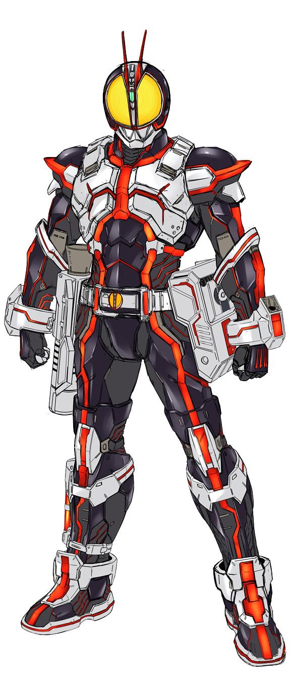 【模玩前线】S.I.C系列 假面骑士Faiz 官方竞技场介绍设计稿 - 哔哩哔哩