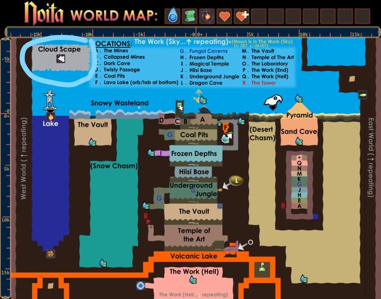 【Noita】关于新区域Tower和Cloudscape的介绍 - 哔哩哔哩