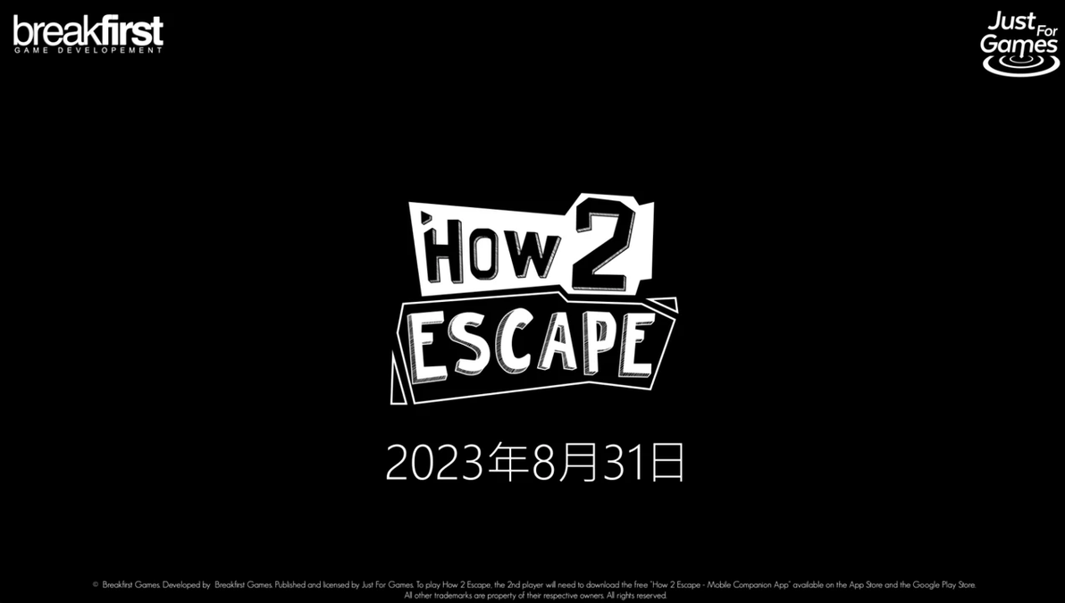 《How 2 Escape》将以全新的方式让玩家合作 - 哔哩哔哩