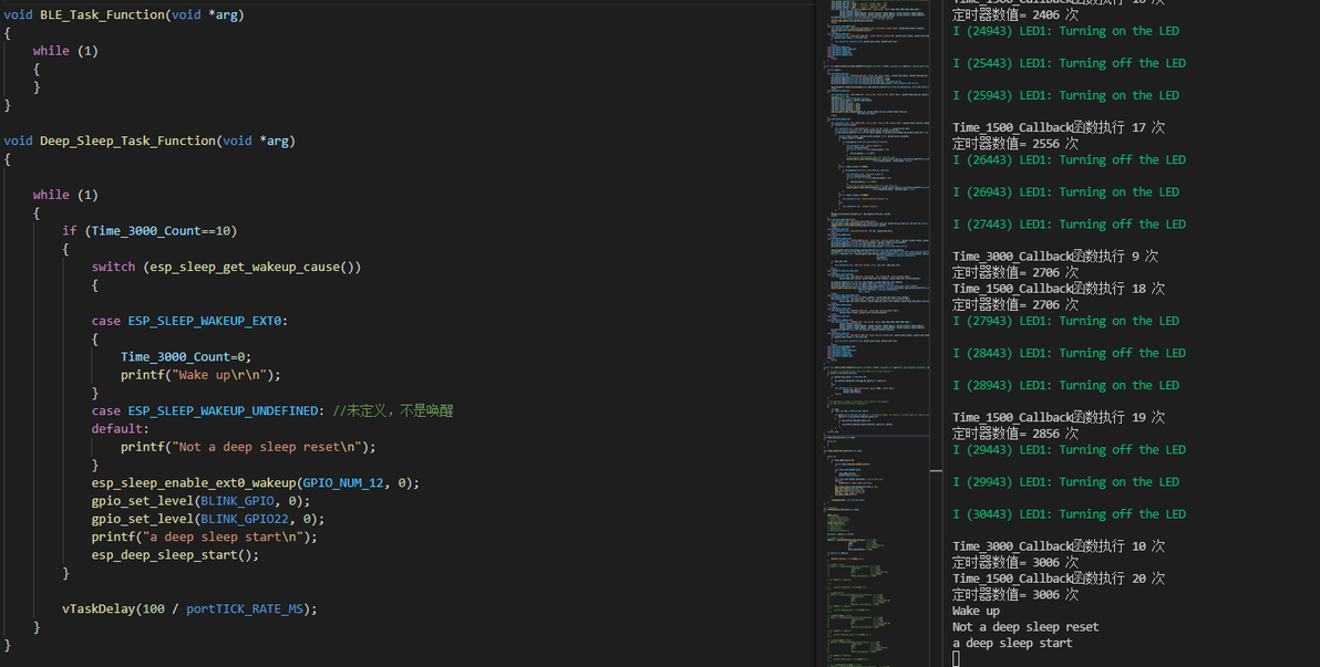 ESP32 RTOS 应用开发笔记之低功耗+唤醒 - 哔哩哔哩