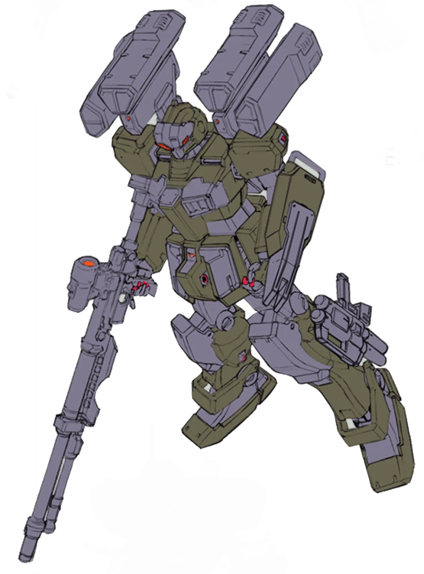 【机动战士高达】死神降临----RGM-79SC 特装狙击型吉姆 - 哔哩哔哩