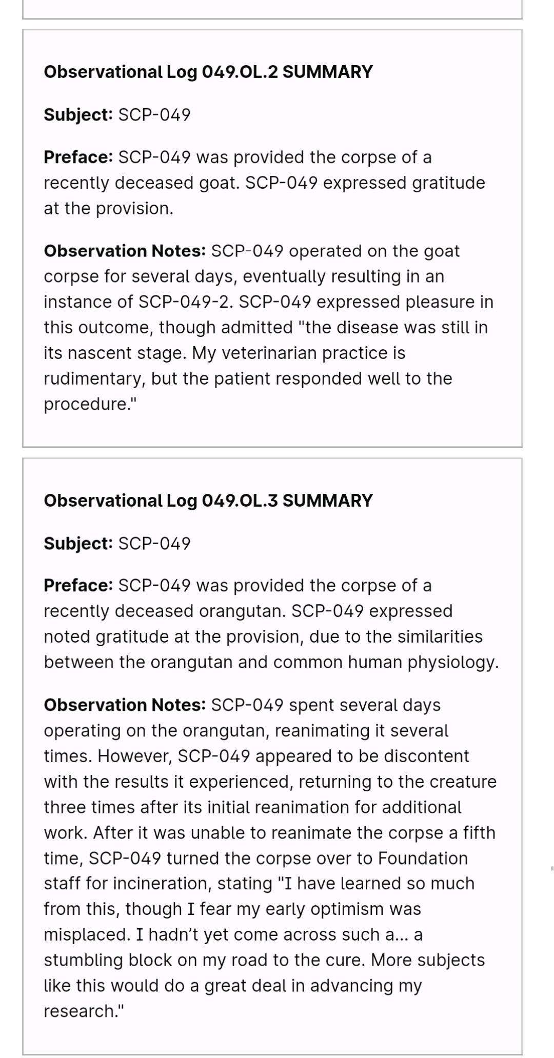 SCP-049 - 哔哩哔哩