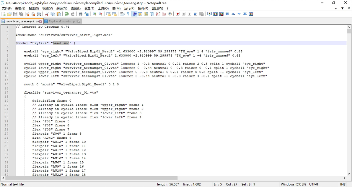 【L4D2】使人物MOD替换其它生还者 - 哔哩哔哩
