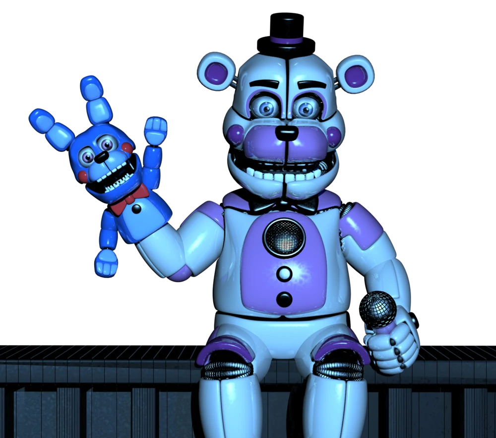 【FNAF】Funtime Freddy & Bon Bon 欢乐时光弗莱迪&邦邦 百科 - 哔哩哔哩