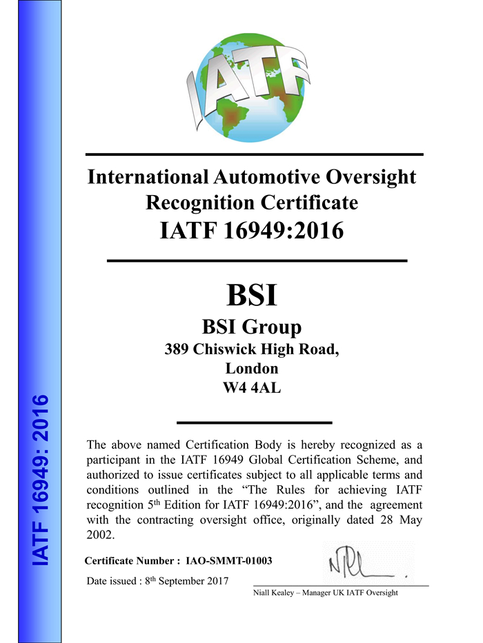 IATF16949体系认证申请流程 - 哔哩哔哩