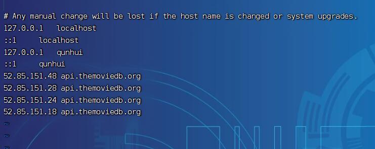 群辉修改host解决无法连接TheMovieDb问题 - 哔哩哔哩