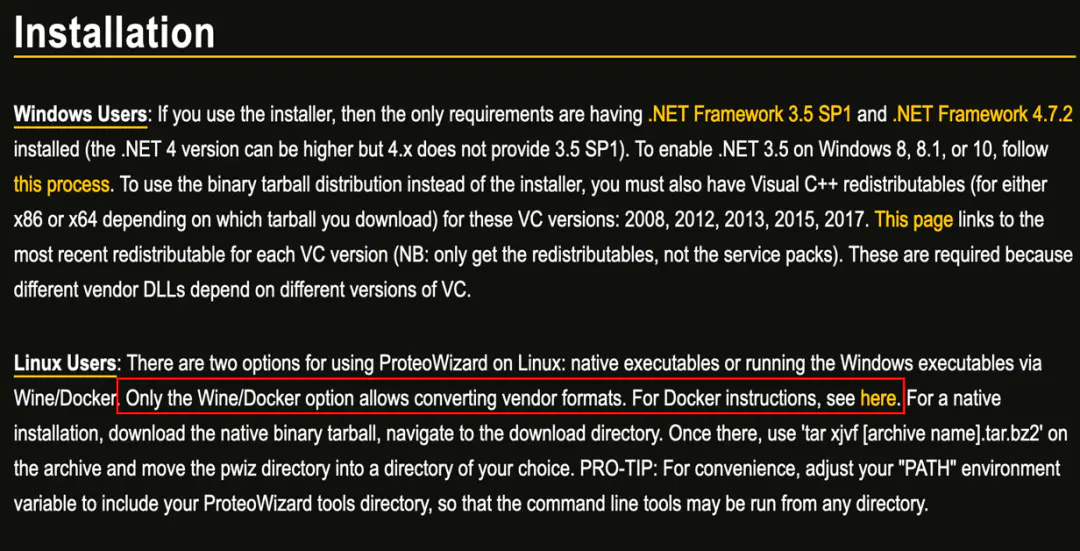 代谢组学原始数据格式转换-proteowizard - 哔哩哔哩