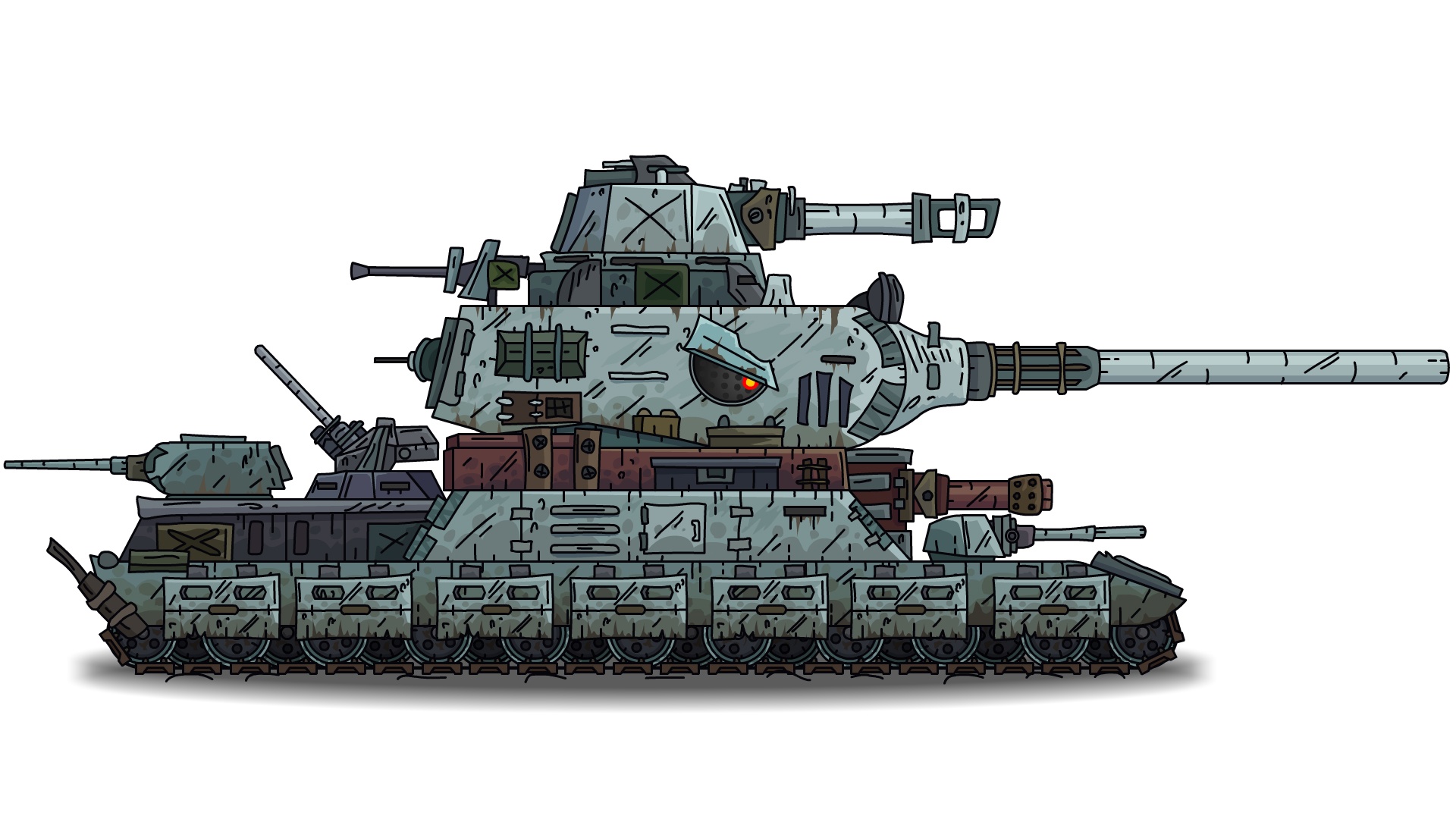 Gerand坦克动画其他系坦克素材合集 - 哔哩哔哩