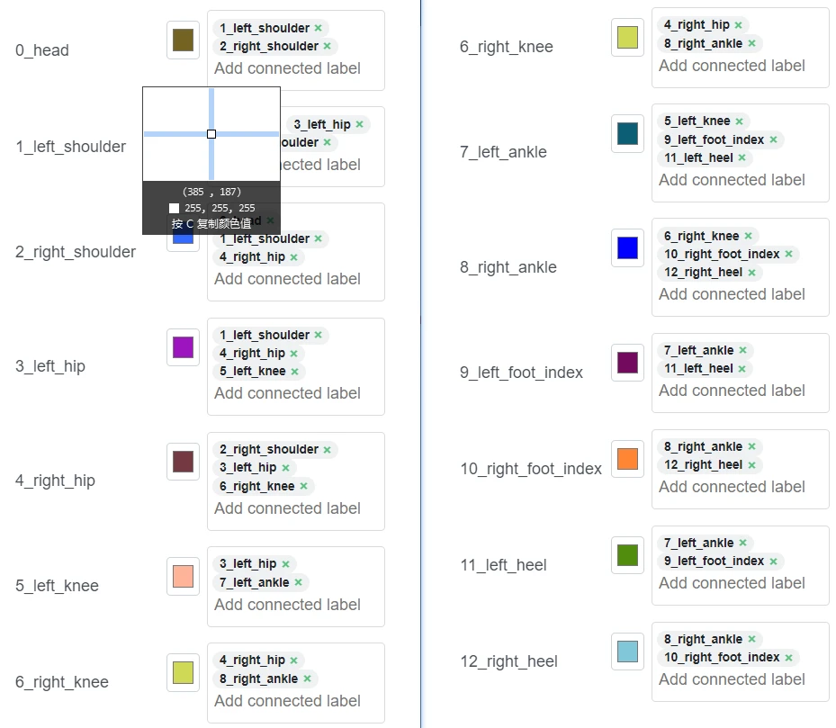 COCO Annotator关键点标注 - 哔哩哔哩