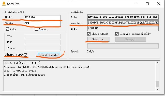 使用SamFirm高速下载最新三星官方固件 - 哔哩哔哩