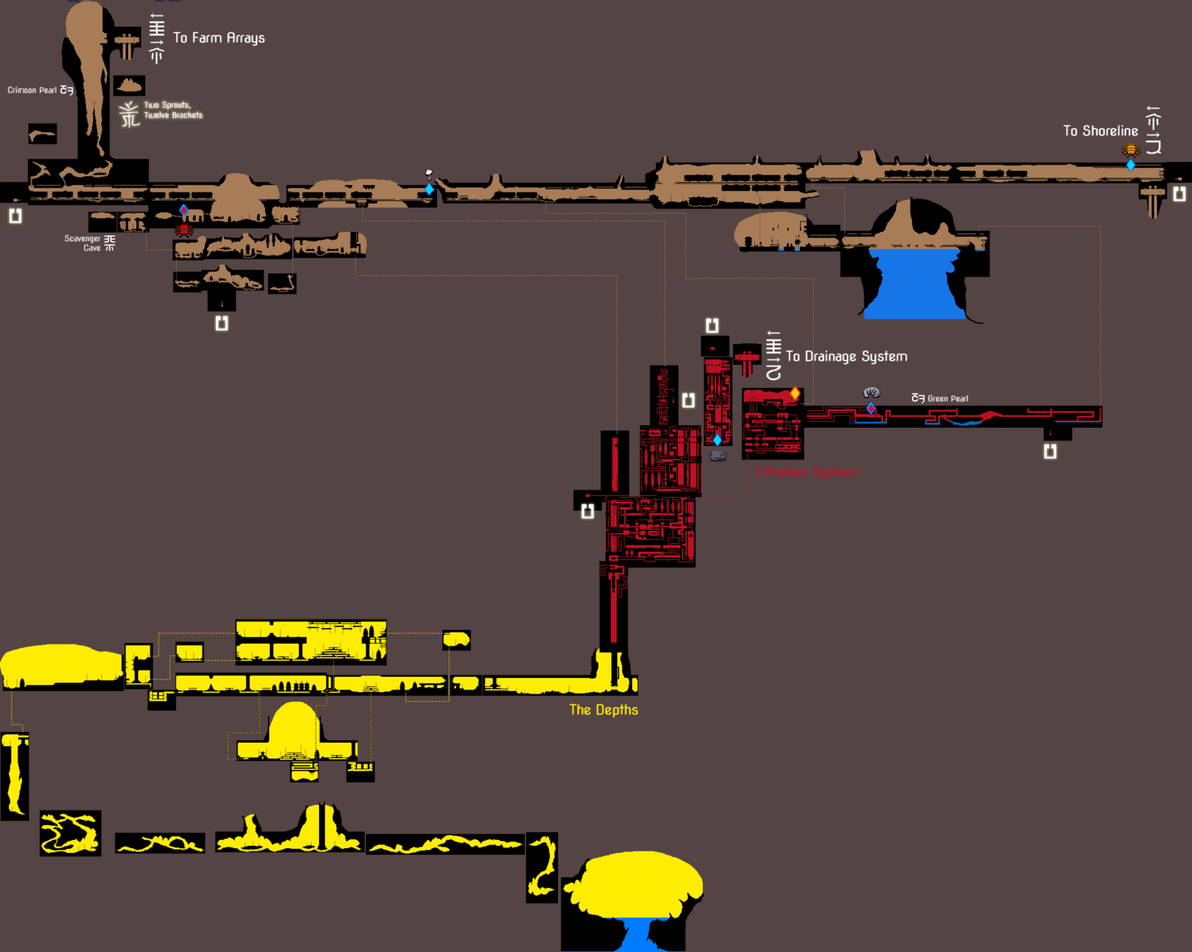 rain world雨世界地图 - 哔哩哔哩