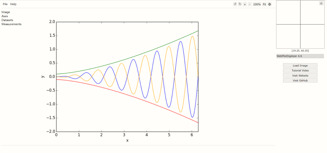 WebPlotDigitizer 简易使用教程 - 哔哩哔哩