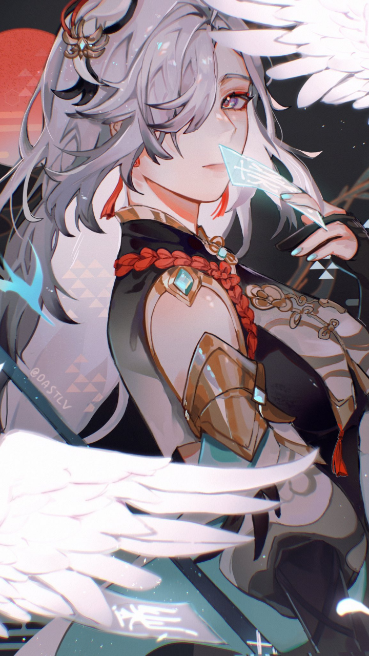 原神壁纸 | 【申鹤】高清壁纸 - 哔哩哔哩