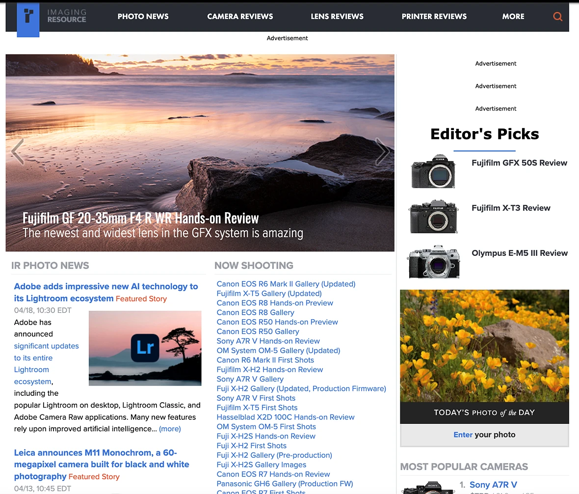 步DPReview后尘，Imaging Resource关站了 - 哔哩哔哩