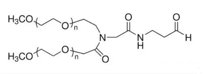 Y-PEG-PALD，Y-PEG-Propionaldehyde的分子结构介绍 - 哔哩哔哩