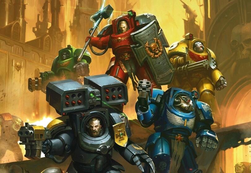 战锤40K的那些官方神图 四期 - 哔哩哔哩