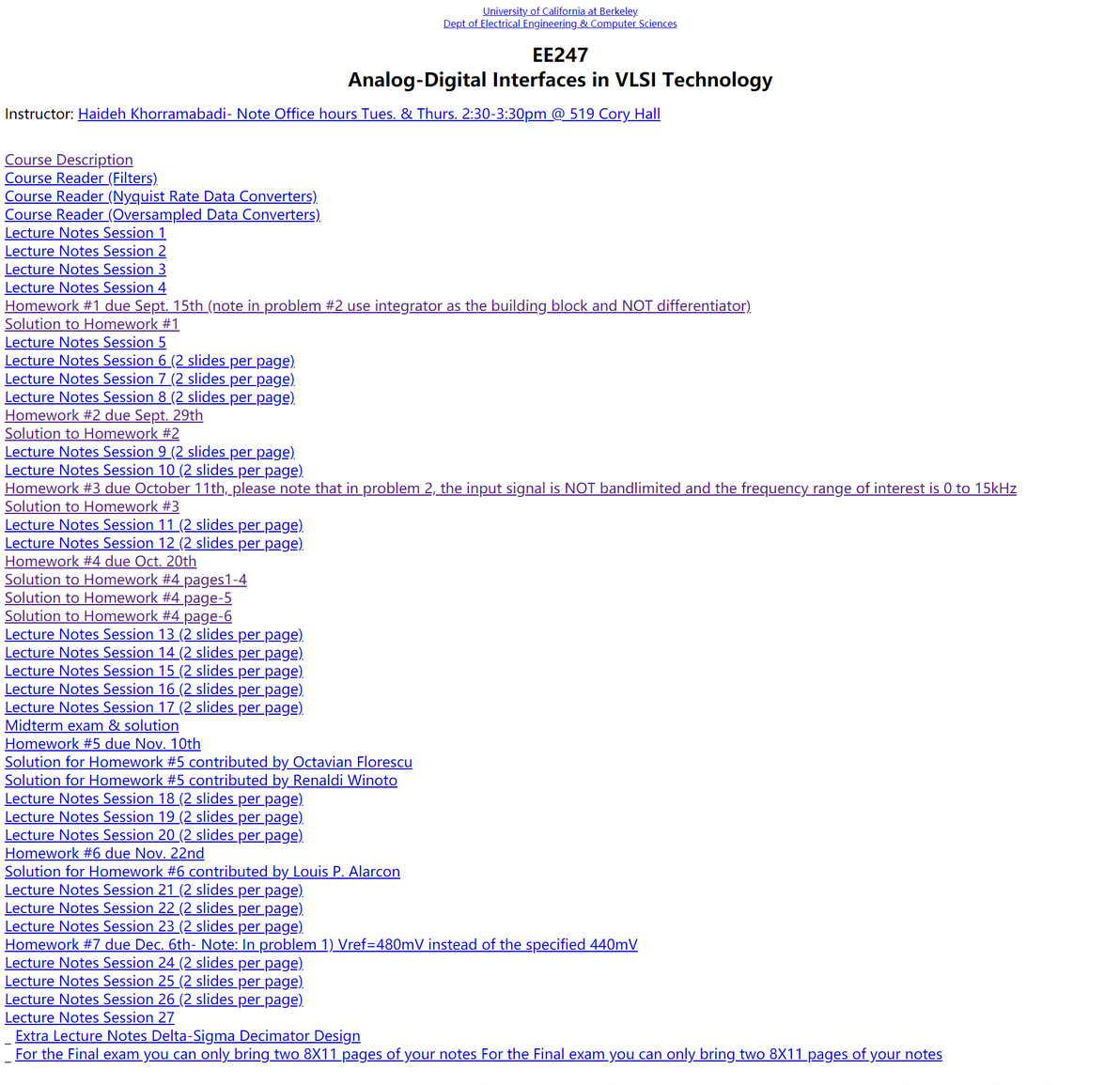 Berkeley IC课程EE247讲义分享 - 哔哩哔哩