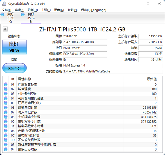 主流定位越级体验：致态TiPlus5000 1TB评测 - 哔哩哔哩