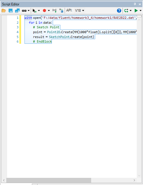 SCDM通过脚本命令批量导入数据点 - 哔哩哔哩