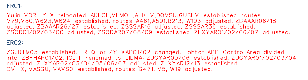 AIP：航路图（Enroute Chart/ERC） - 哔哩哔哩