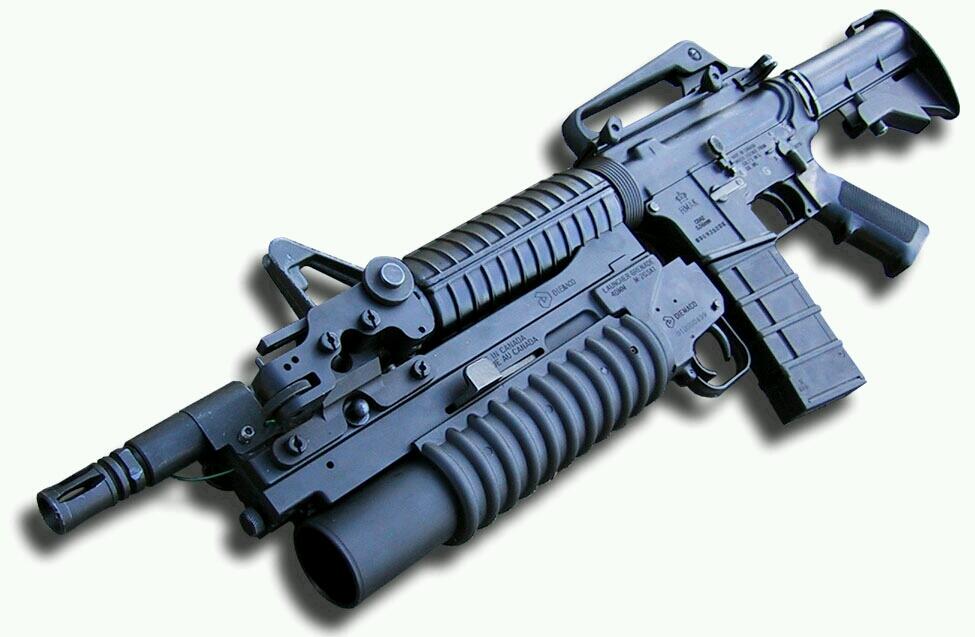 轻武器科普之M203榴弹发射器——它的出现使步兵的作战方式更加丰富 - 哔哩哔哩